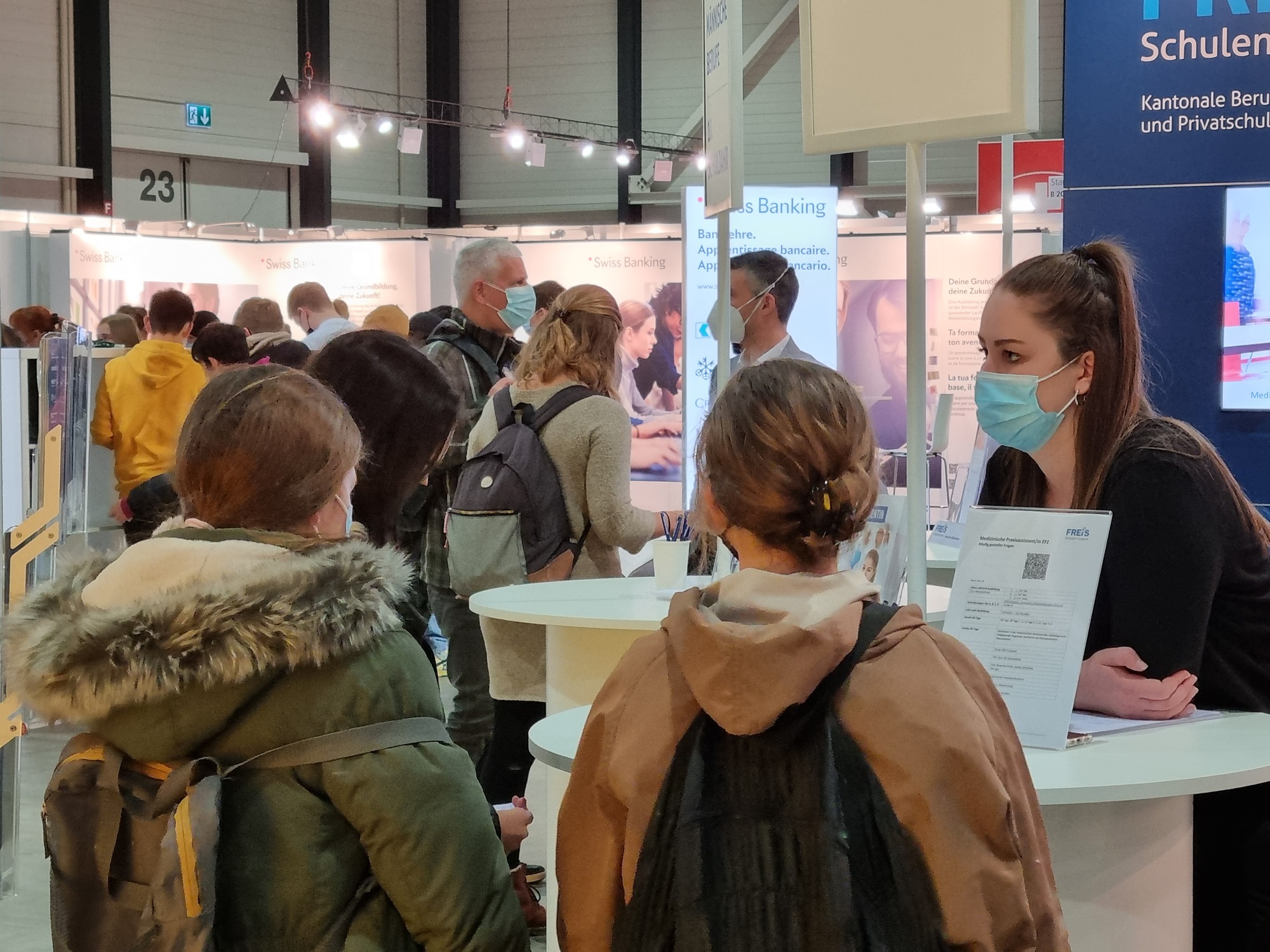 Zebi 2021 mit 2700 Kontakten an unserem Messestand